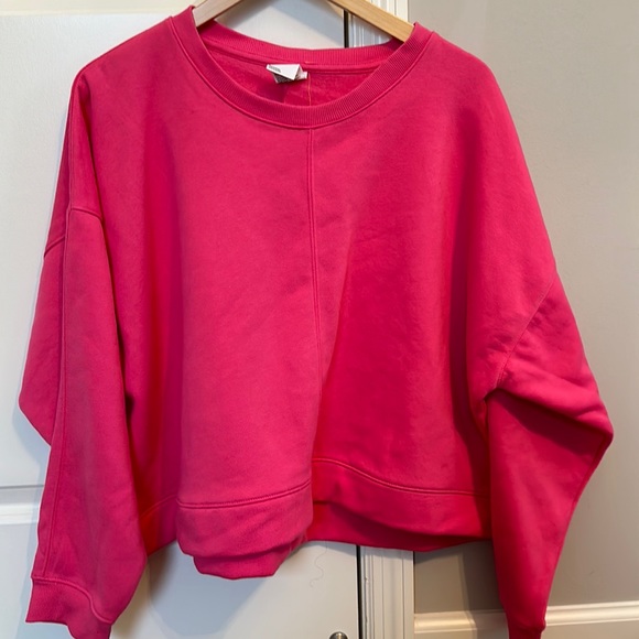 all in motion | Tops | Nwt Hot Pink Pullover Sweatshirt | Poshmark